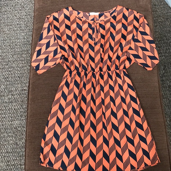Everly | Dresses | Everly Sheath Dress Cute Pattern Lined | Poshmark